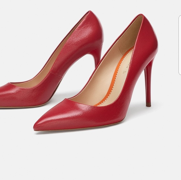 Zara | Shoes | Zara Leather High Heel Pump | Poshmark